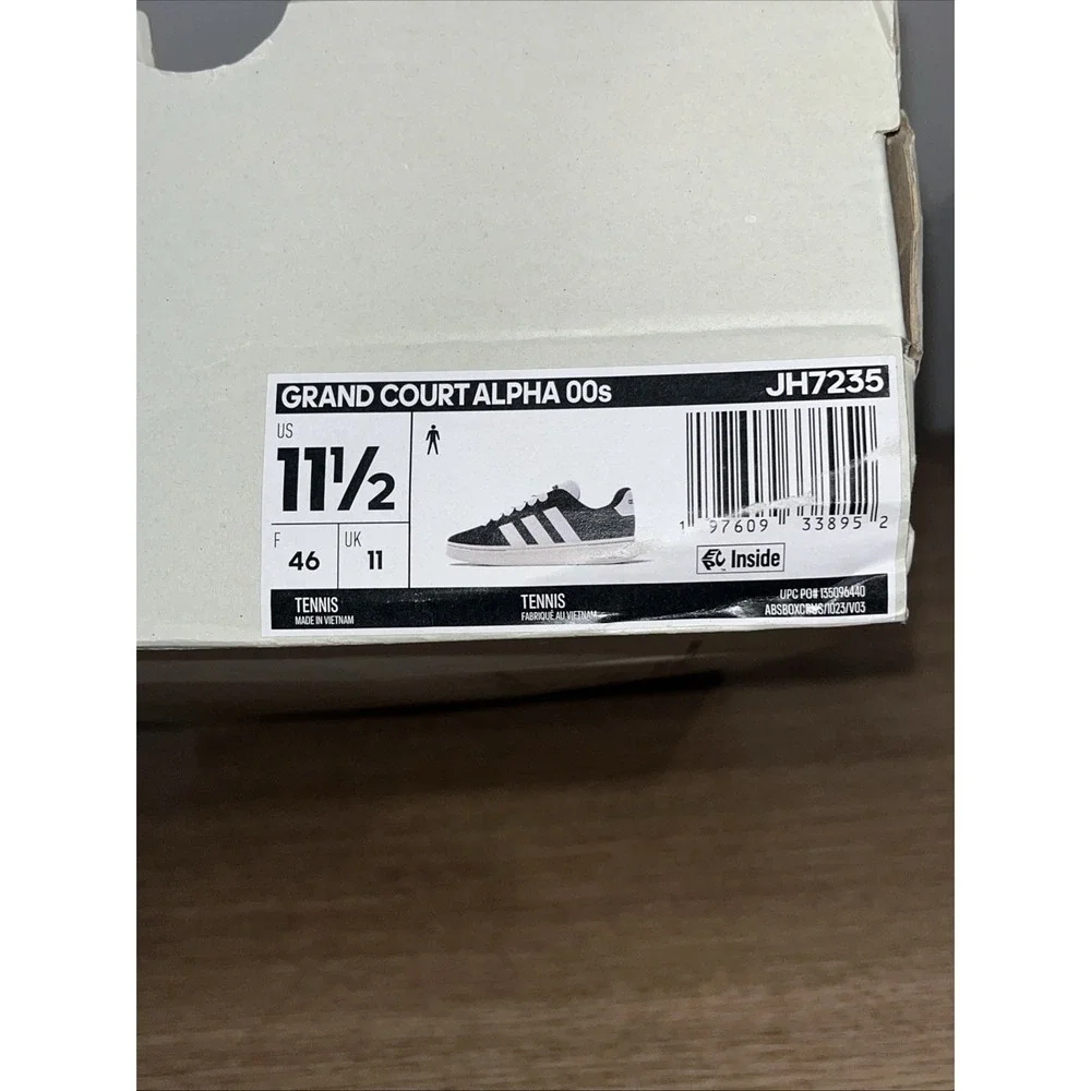 adidas | Shoes | Adidas Grand Court Alpha 0s Size 15 Men Blkwht ...